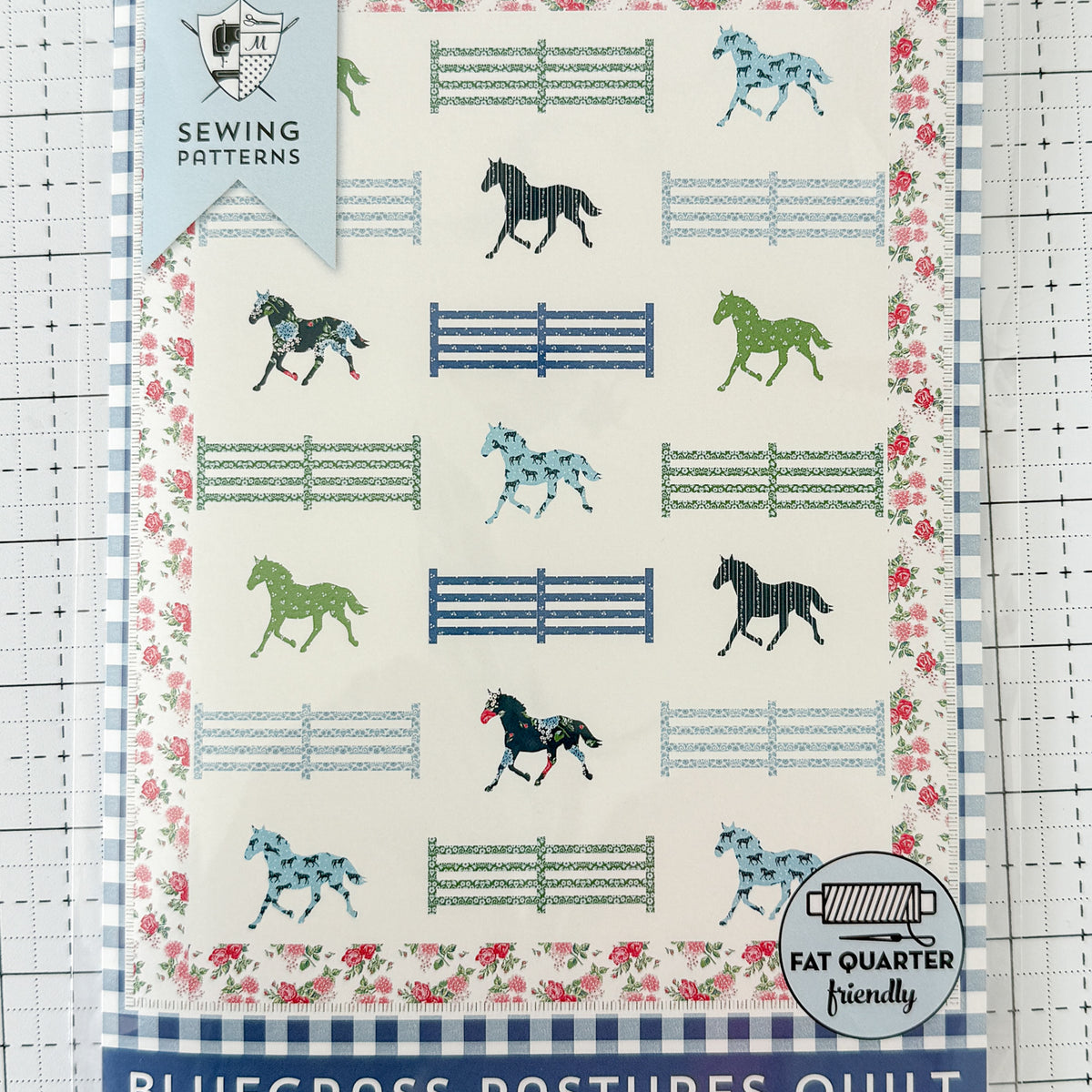 Bluegrass Pastures Quilt Pattern - Printed Quilt Pattern – Polka Dot ...