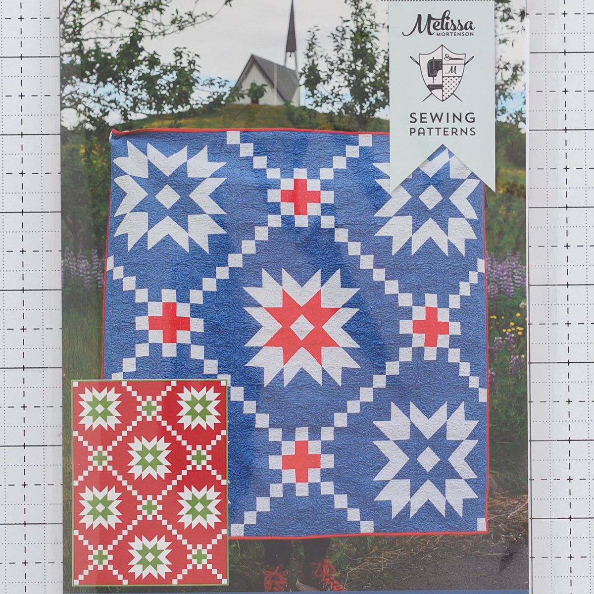 Arctic Sparkler Quilt Pattern | Printed Pattern – Polka Dot Chair ...