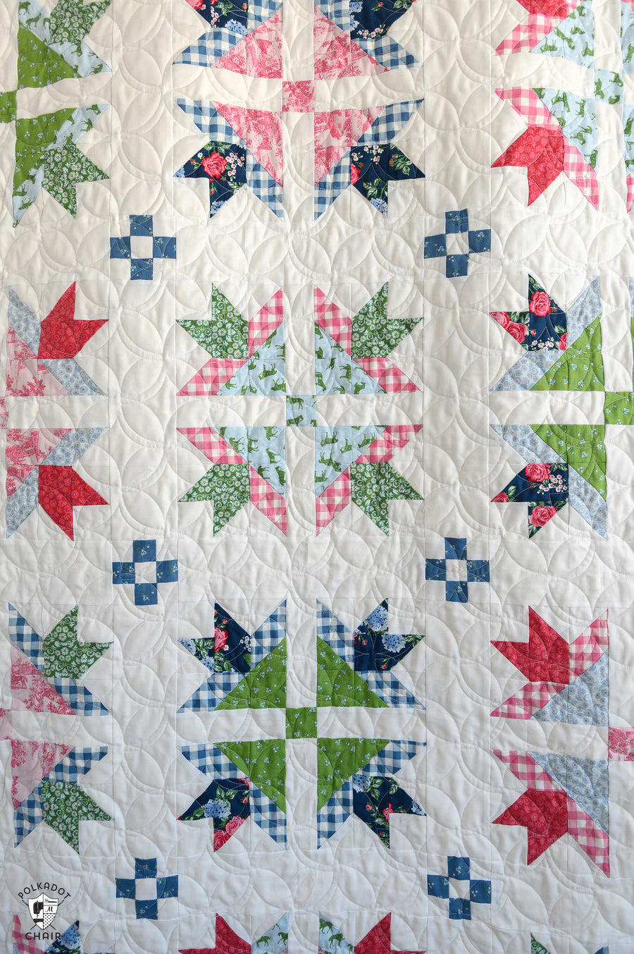 Bluegrass Crossing Quilt Pattern - Digital PDF Pattern – Polka Dot ...