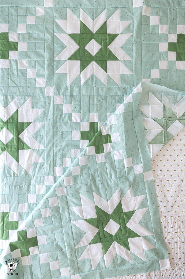 Arctic Sparkler Quilt Pattern | Digital PDF Quilt Pattern – Polka Dot ...