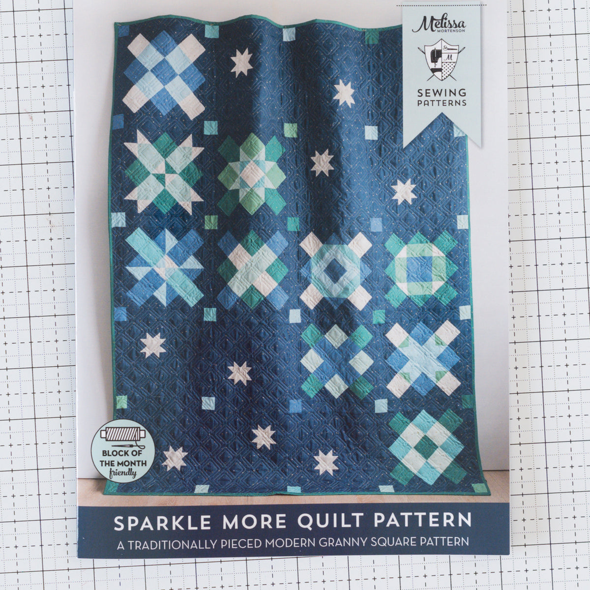 Sparkle More Quilt Pattern | Printed Pattern Booklet – Polka Dot Chair ...