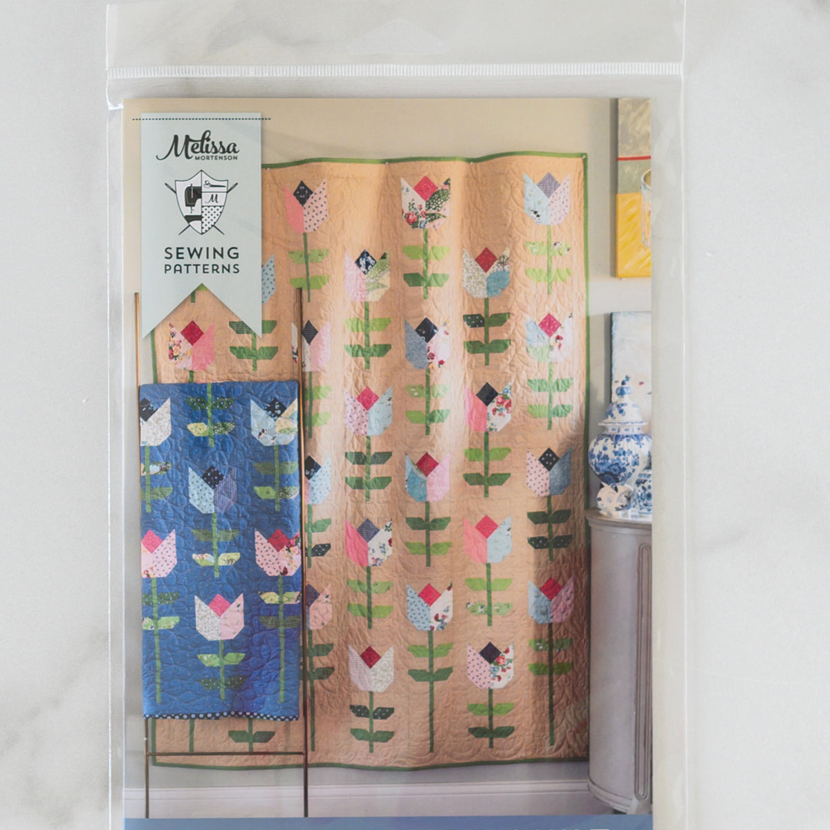 Tailored Tulips Quilt Pattern | Printed Pattern – Polka Dot Chair ...