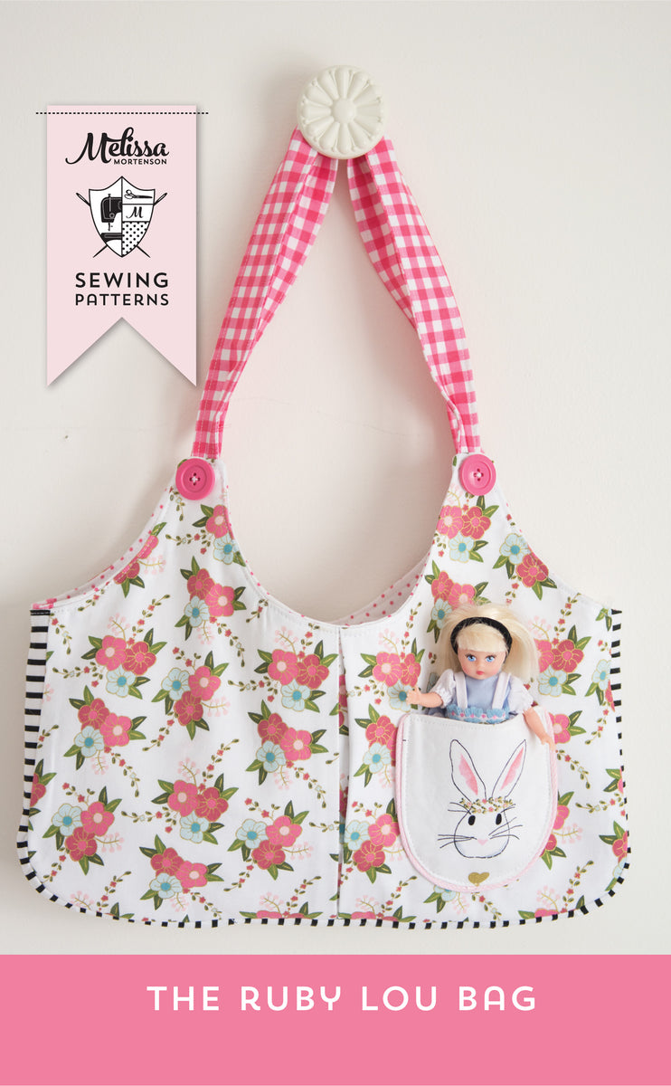Ruby Lou Bag- Mini Purse Sewing Pattern – Polka Dot Chair Patterns by ...