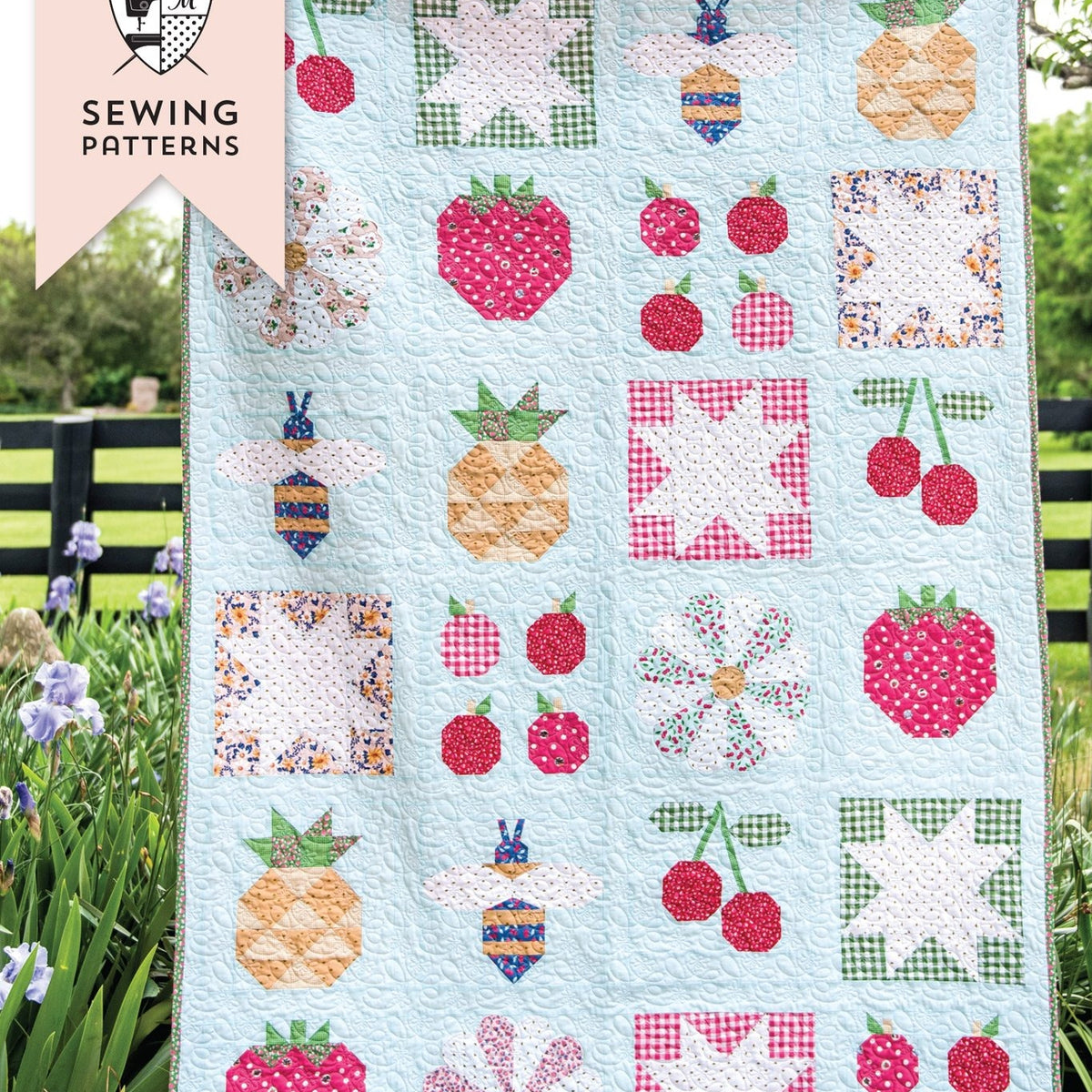 Summer Sugar Quilt Pattern | Digital PDF Pattern – Polka Dot Chair ...