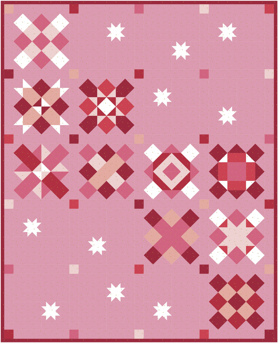 Sparkle More Quilt Pattern | Digital PDF Pattern – Polka Dot Chair ...