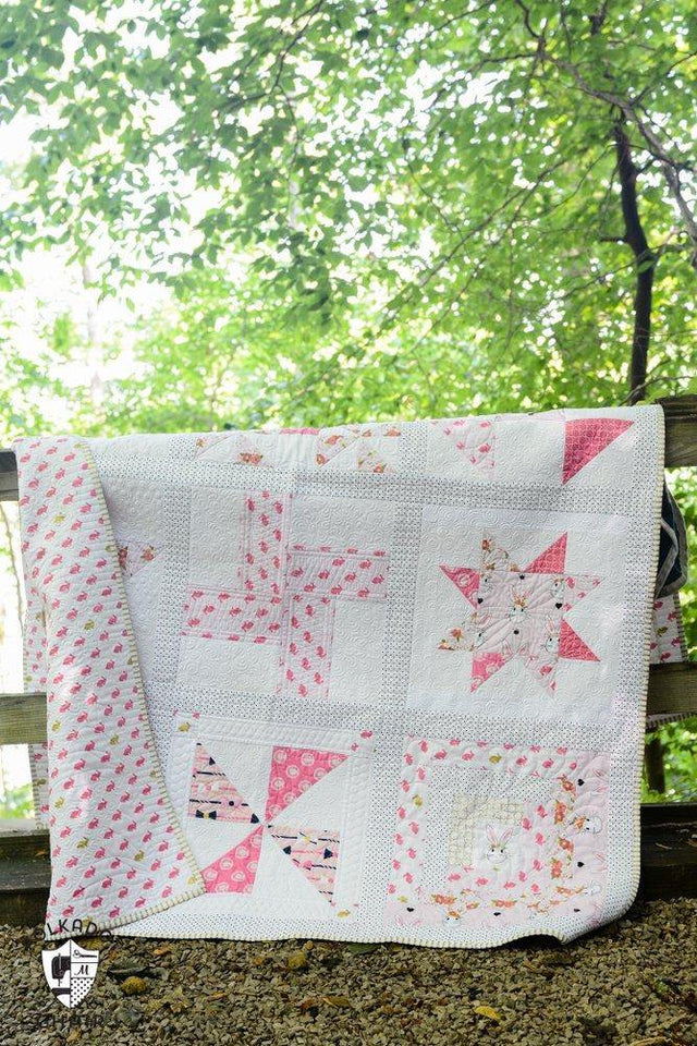 Polka Dot Chair Block of Month Quilt | Digital PDF Pattern – Polka Dot ...