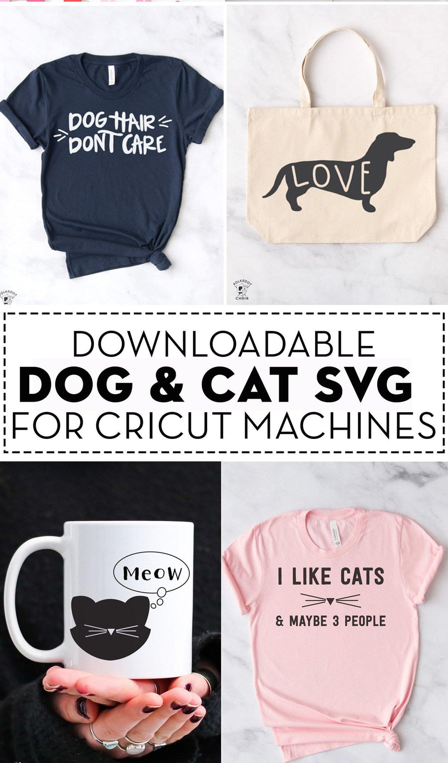 Pets Cricut Image SVG Bundle; Dog & Cat SVG Files | Digital Product ...