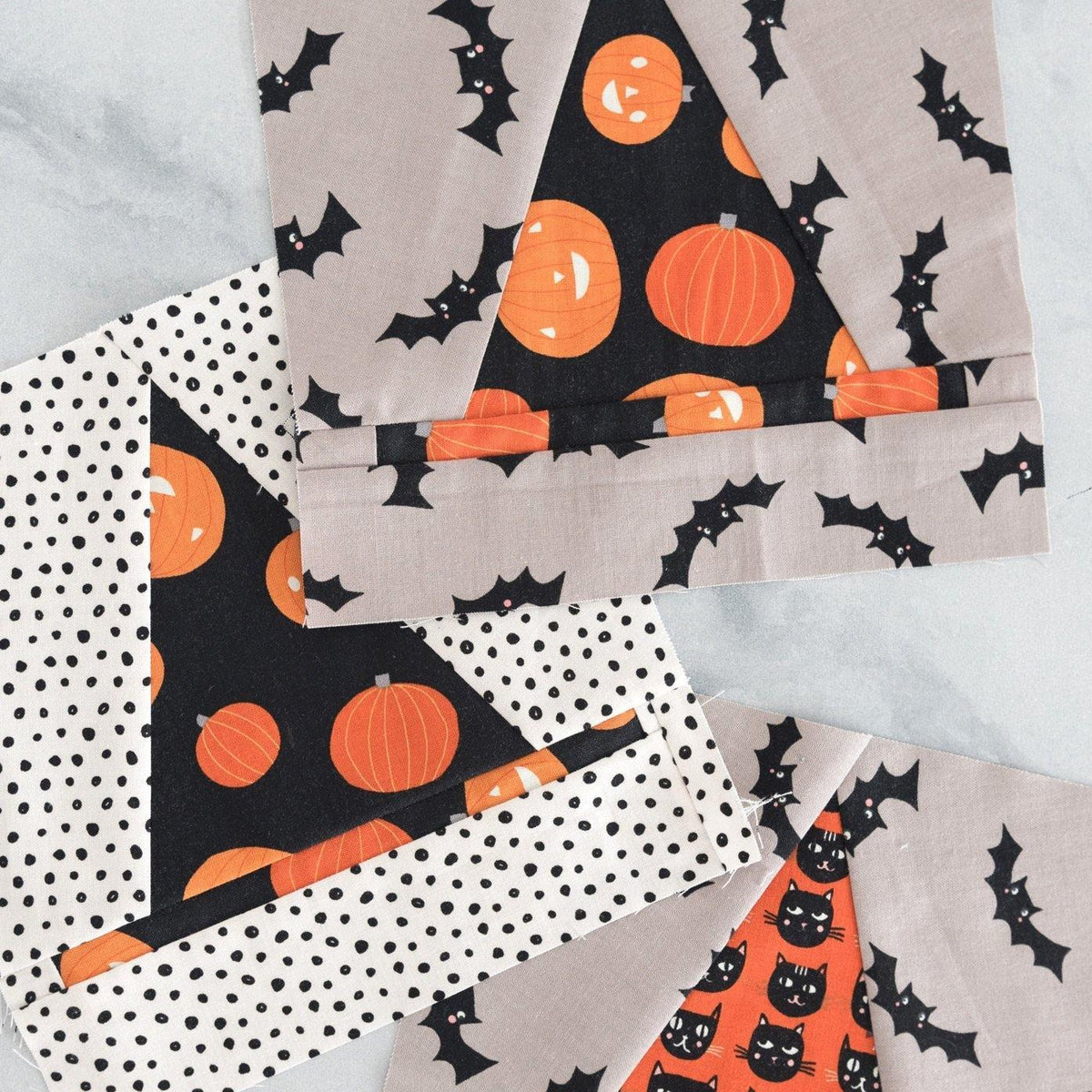 Witch Hat Halloween Quilt Block Foundation Paper Piecing Pattern for Q ...